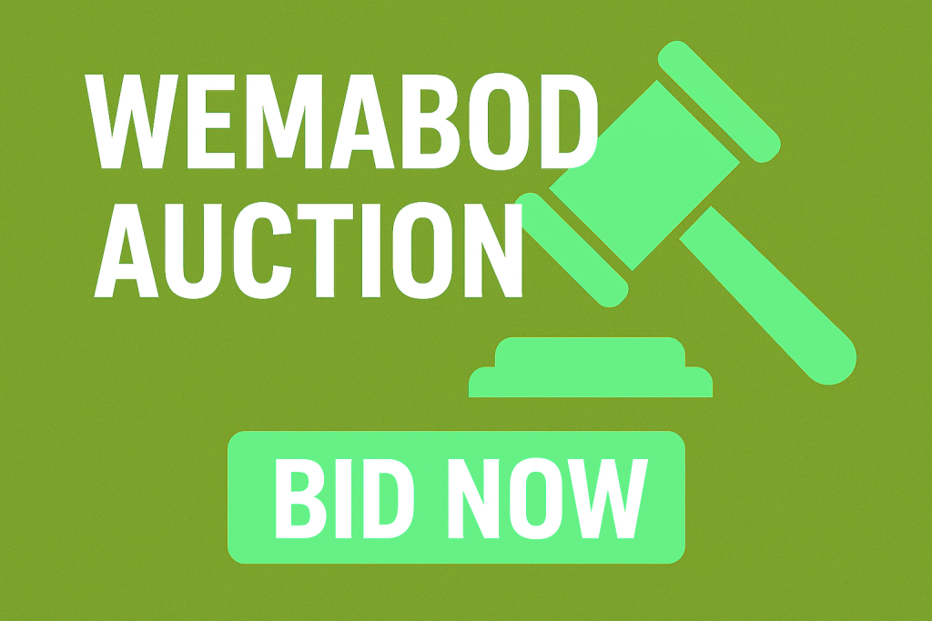 Wemabod Asset Disposal Auction – How to Bid - Wemabod Limited